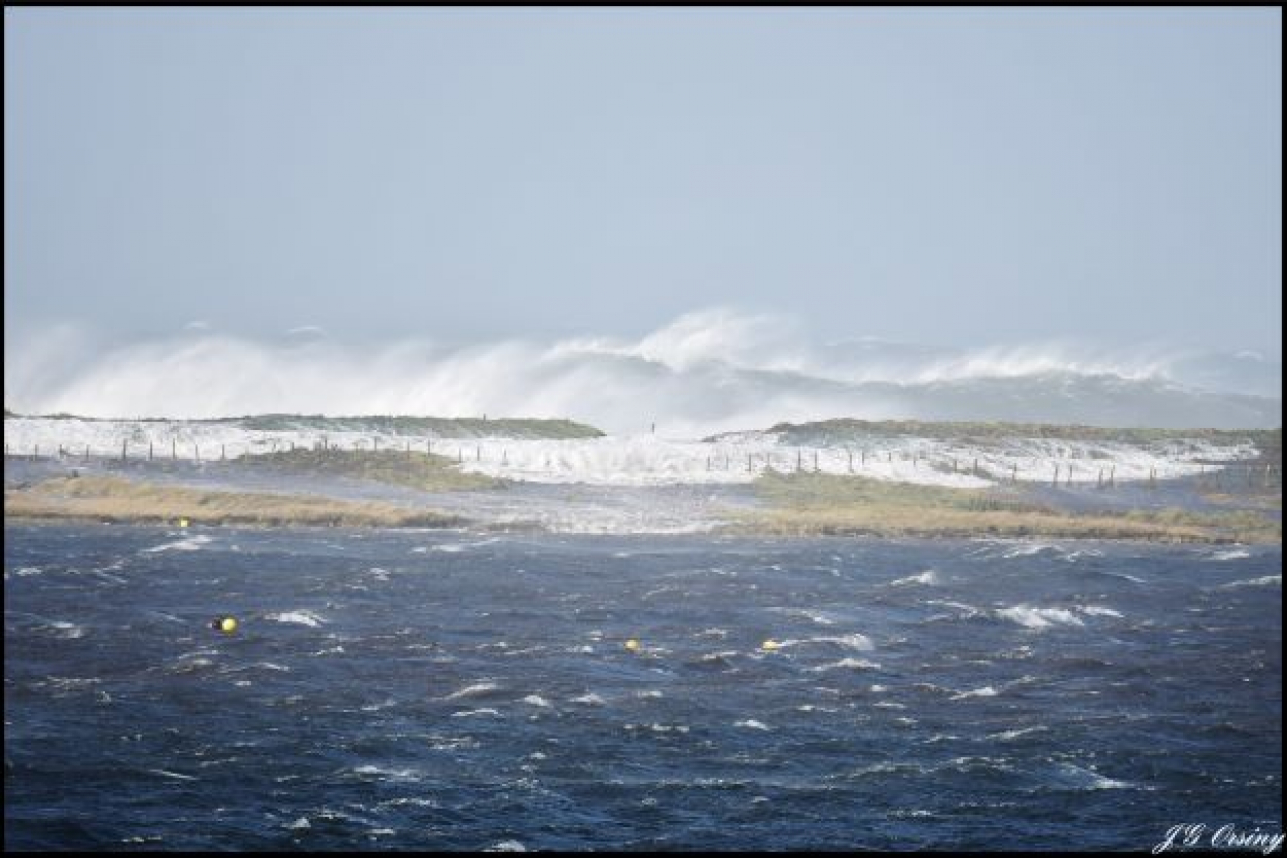 Passage de fiona sur le canada atlantique par Météo-France